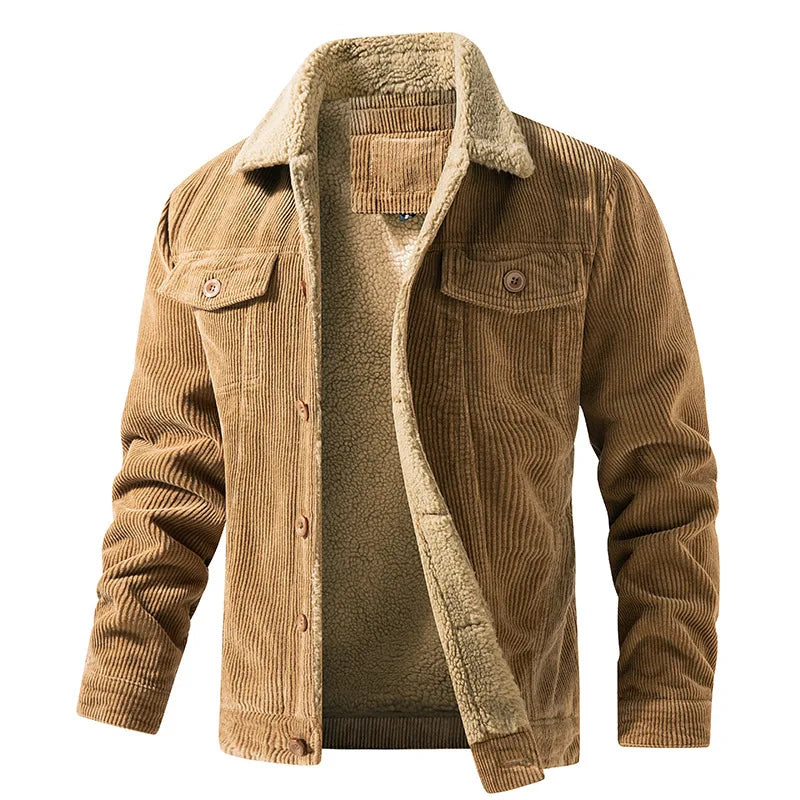 Jack Harrington Fleece-Lined Corduroy Jacket