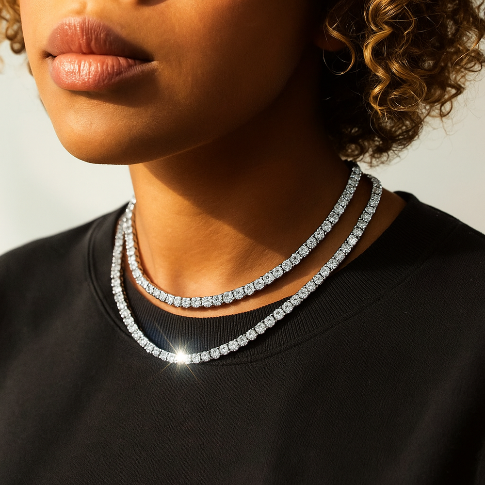 Sterling Vale Tennis Chain